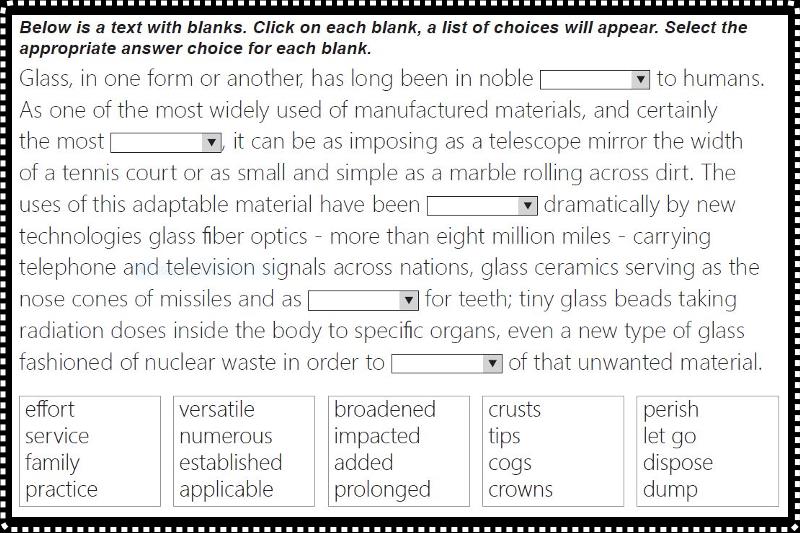 Pearson English Test Reading Sample ThePTE Pearson English Test Reading Sample ThePTE