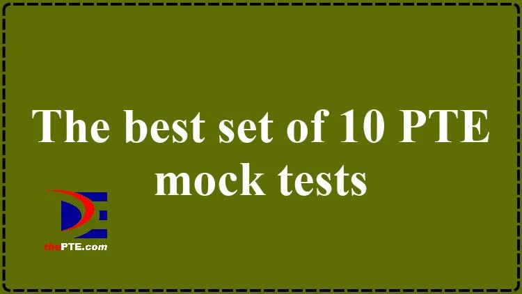 Which website is best for PTE mock test? - thePTE