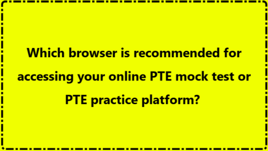 PTE mock test vs Pearson test - thePTE